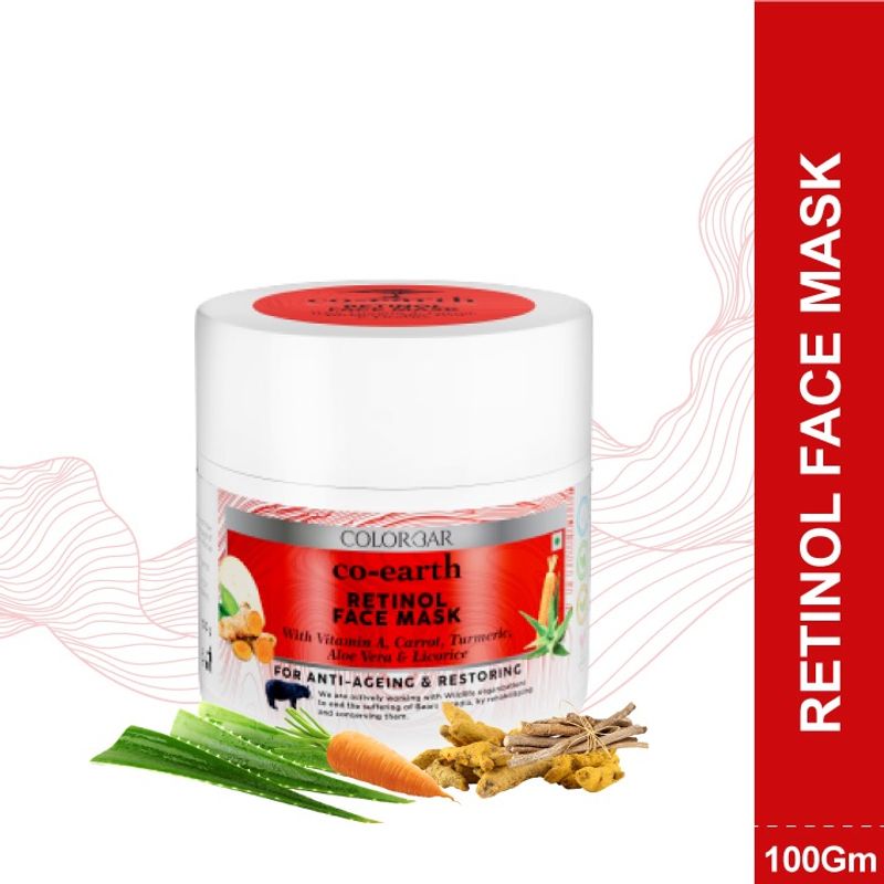 Buy Colorbar Co-Earth Retinol Face Mask Online