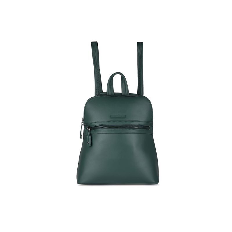 Buy Caprese Medium Forest Green Casual Backpack Online