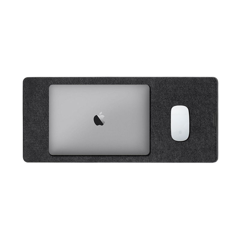 Buy DailyObjects Turf Felt Mini Desk Mat (Black) Online