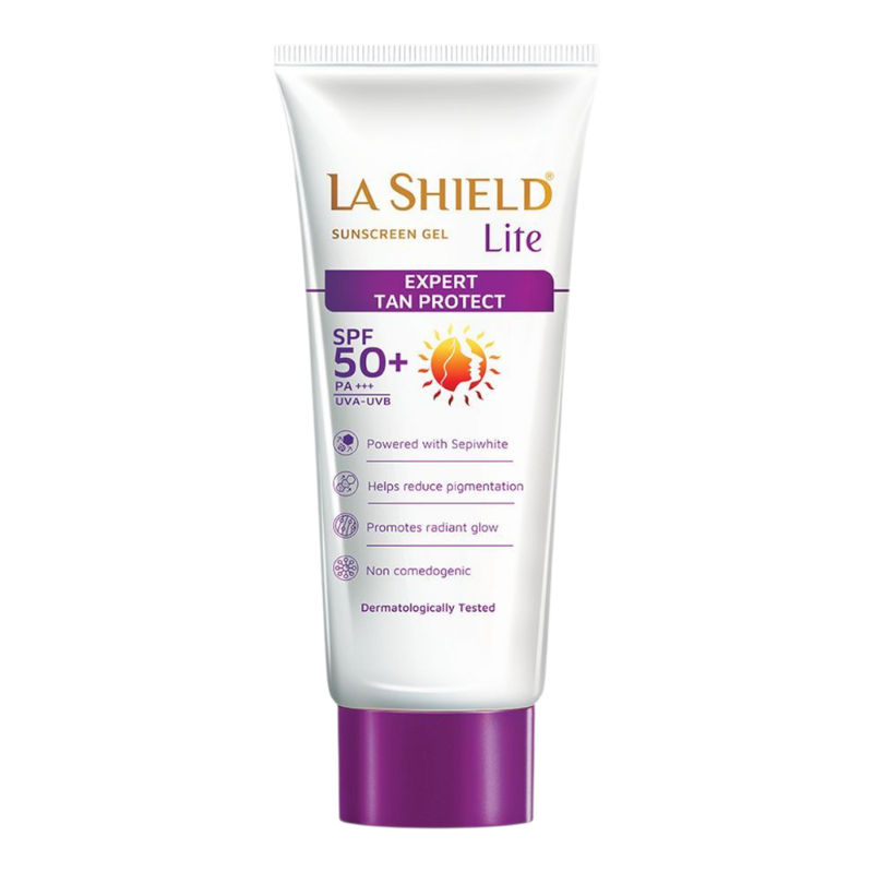 Buy La Shield Lite SPF 50 PA+++ Mineral Sunscreen Gel Reduces ...
