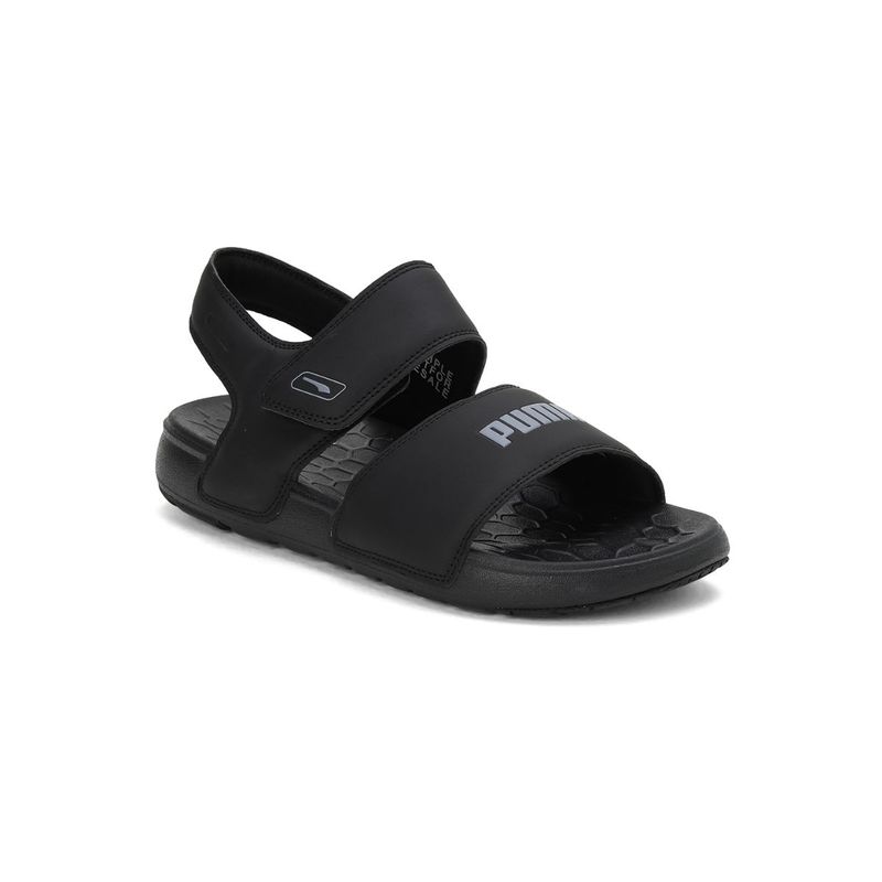 Buy Puma Softride Pure Unisex Black Sandals Online