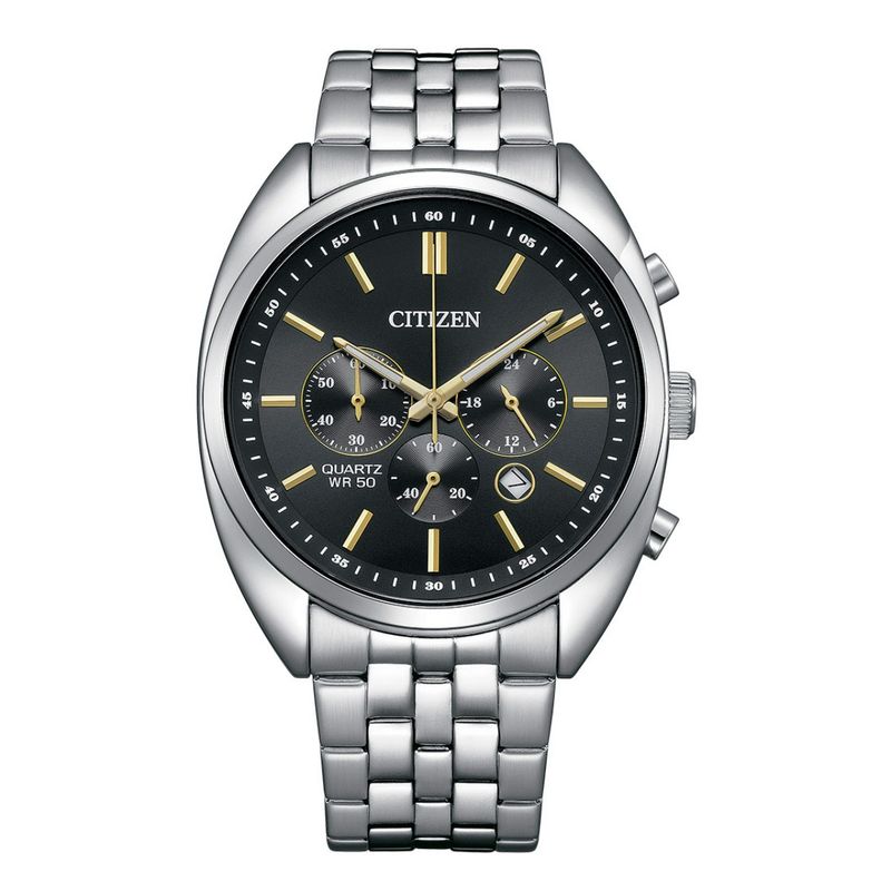 Buy Citizen Quartz Gents Chronograph Watch Black Dial - AN8210-56E Online