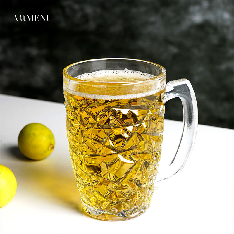 The Artment Impressionable Diamond Beer Mug Set Of 8: Buy The Artment ...