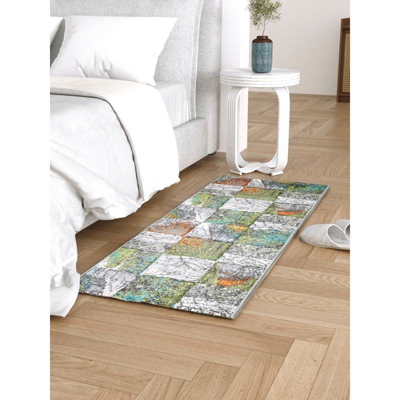 The Home Story Bedside Runner Carpet Rug with Anti Skid Backing 57 x ...