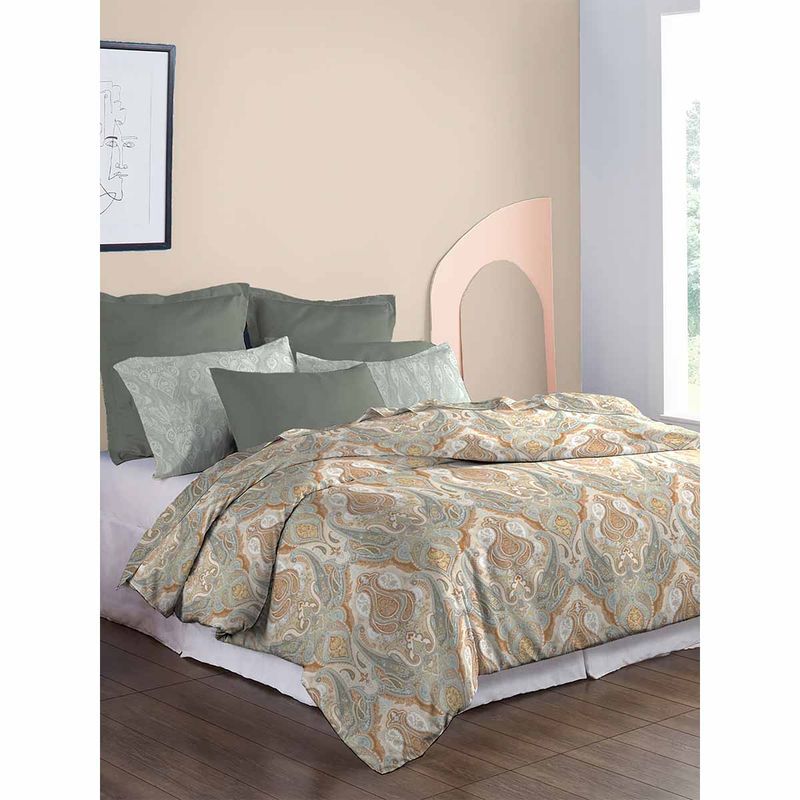 Buy MYTRIDENT Diana Soft Comfort King Size Bedsheet with 2 Pillow ...