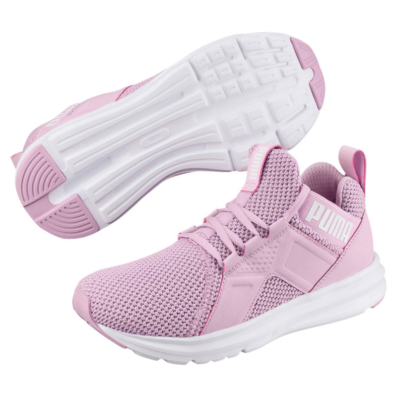 Buy Puma Enzo Weave Wn S Winsome Orchid- Whit Running Shoe (7) Online