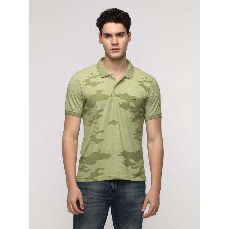 Buy Crocodile Garment Sporty Sage Slim Polo T-Shirt Online