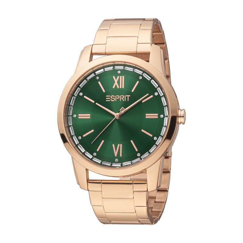 Buy Esprit Dark Green Dial Women Watch ES1L325M0085 (M) Online