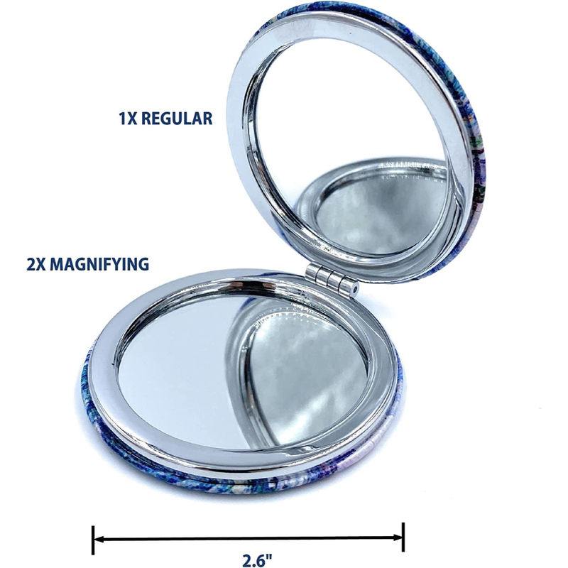 Buy MEPOINT Compact Pocket Mirror For Women Round - Color/Design May ...