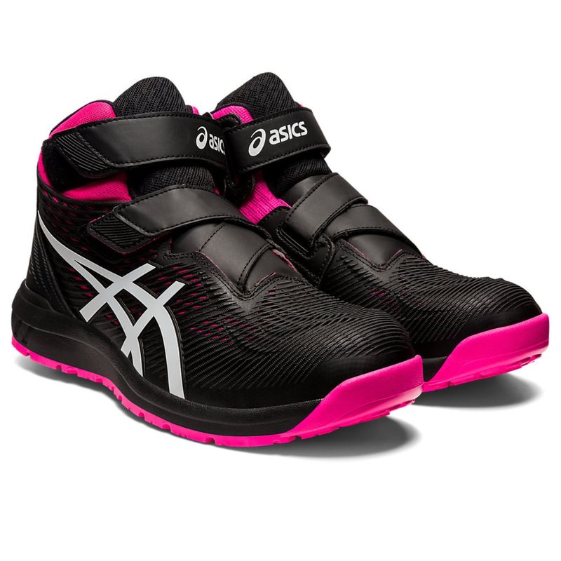 Buy ASICS Winjob Cp120 Black Unisex Wide Width Working Safety Shoes Online