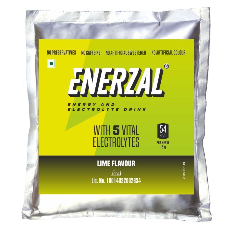 Buy Enerzal Energy And Electrolyte Drink - Lime Flavour Online