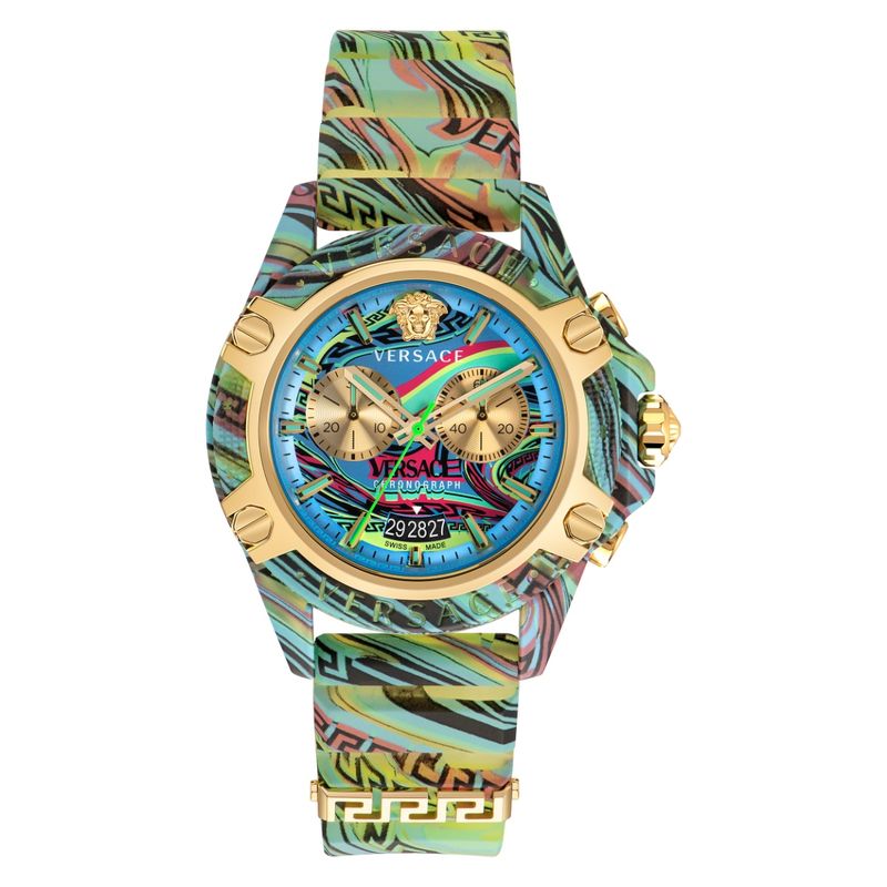 Buy Versace Analog Camouflage Multiclolor Dial Unisex Watch - Vez701322 ...