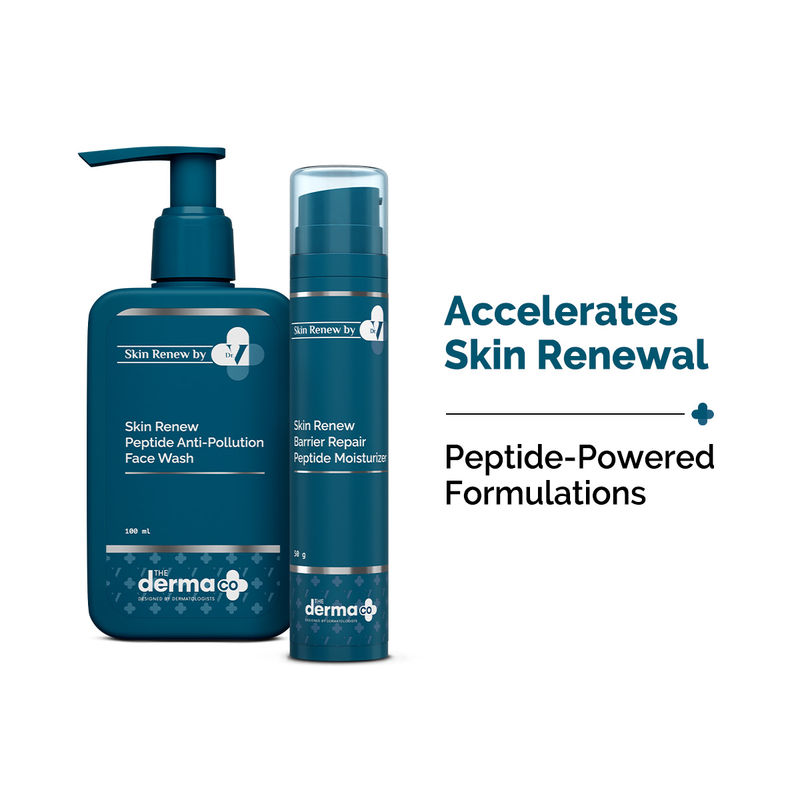 Buy The Derma Co X Dr. V Skin Renew Combo With Face Wash And ...