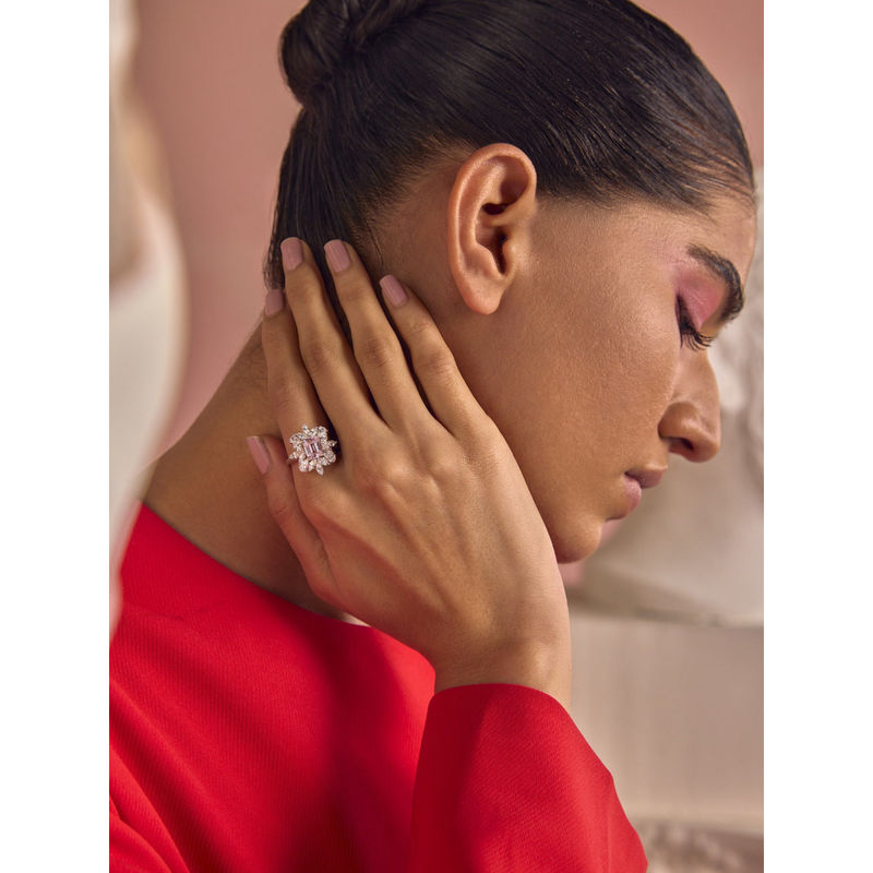 Buy MISS JO Pink Blooming Galleria Engagement Ring Online