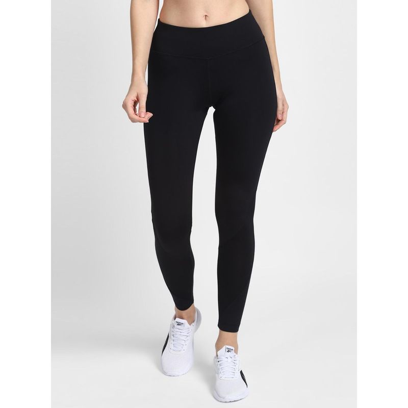 Buy Reebok Wor Mesh Tight Black Training Tights Online
