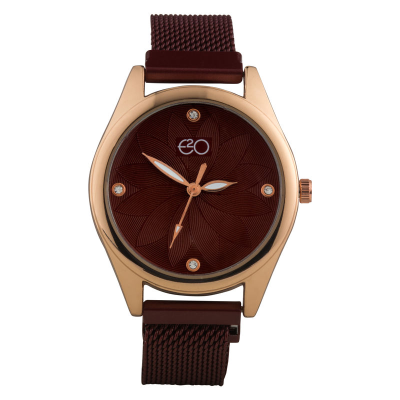 E2O Red Detail Design Analouge Women's Watch: Buy E2O Red Detail Design Analouge Women's Watch ...