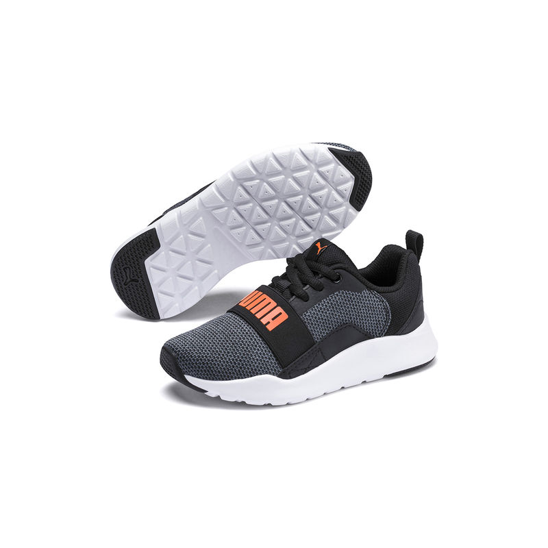 Puma Black Wired Knit PS Shoes: Buy Puma Black Wired Knit PS Shoes ...