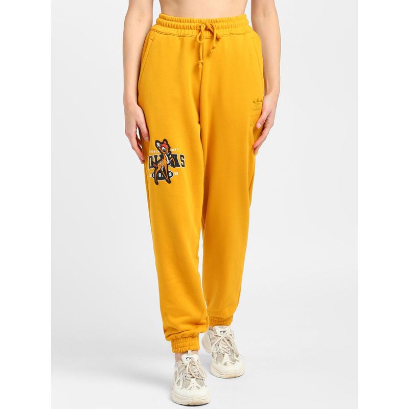 Buy adidas Originals Cuffed Pant Yellow Casual Track Pant Online