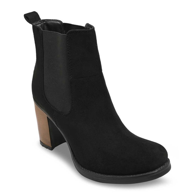 Buy ROCIA Regal By Black Women Solid Suede Boots Online