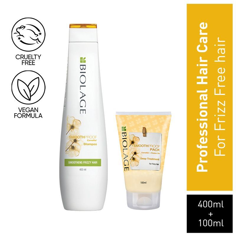 Buy Matrix Biolage Smoothproof 2-Step Regime, 72 Hrs Frizz Control ...