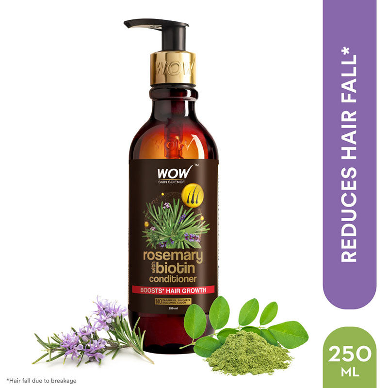 WOW Skin Science Rosemary With Biotin Anti Hair Fall Conditioner: Buy ...