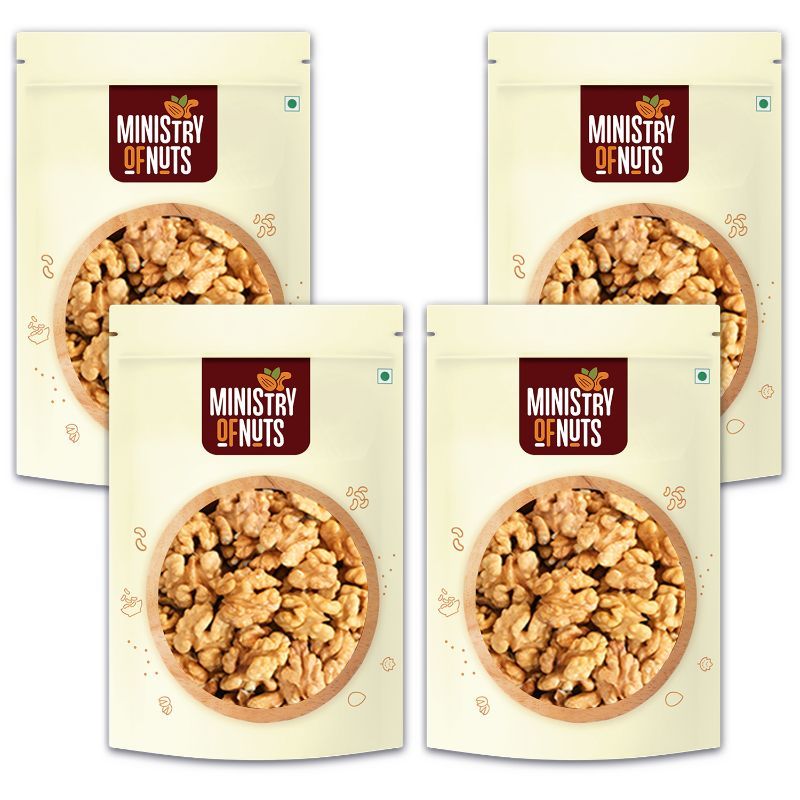 Buy Ministry of Nuts Special Walnuts - Premium Akhrot - Pack Of 4 Online