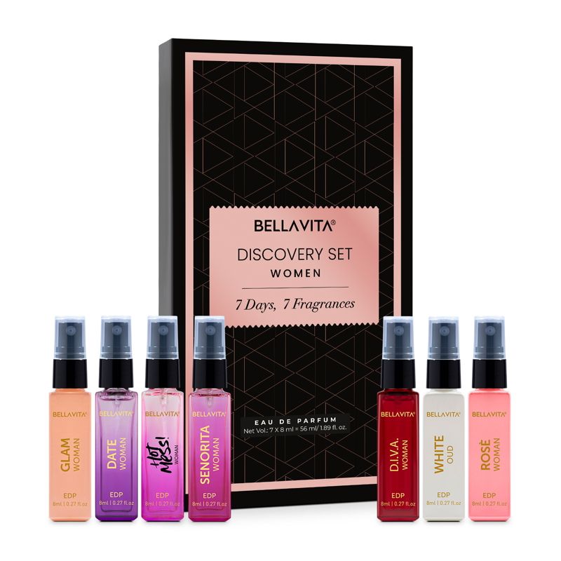 Buy Bella Vita Organic 7 Fragrances Discovery Gift Set For Women Online