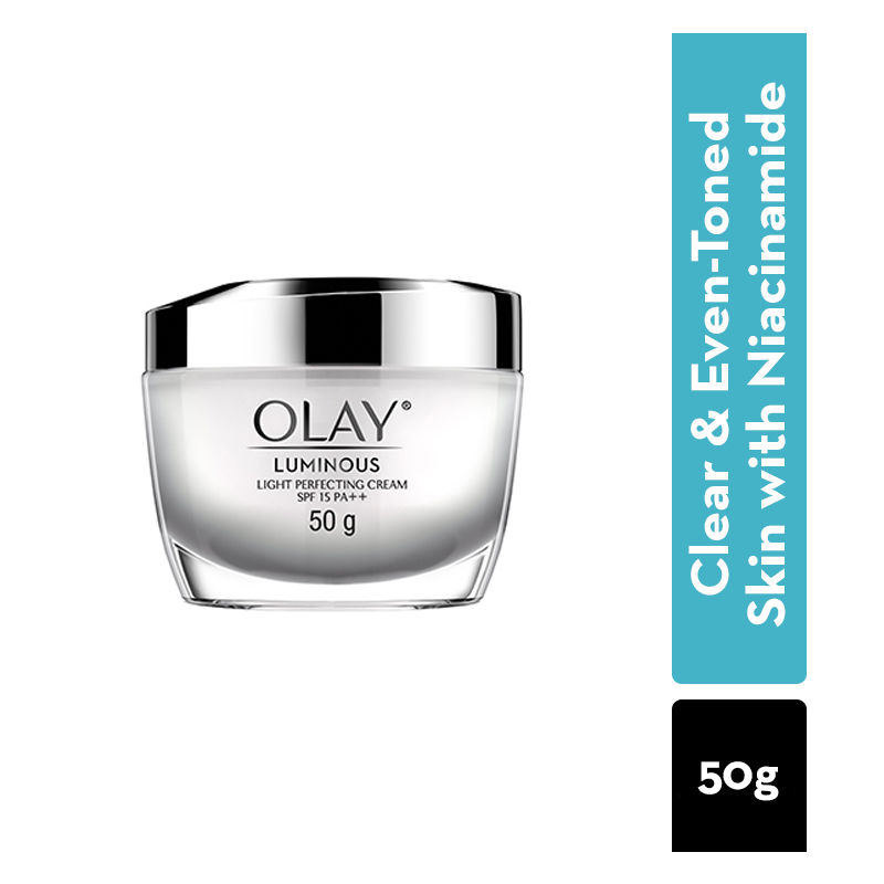 Buy Olay Luminous Light Perfecting Cream Niacinamide SPF 15 PA++ Online