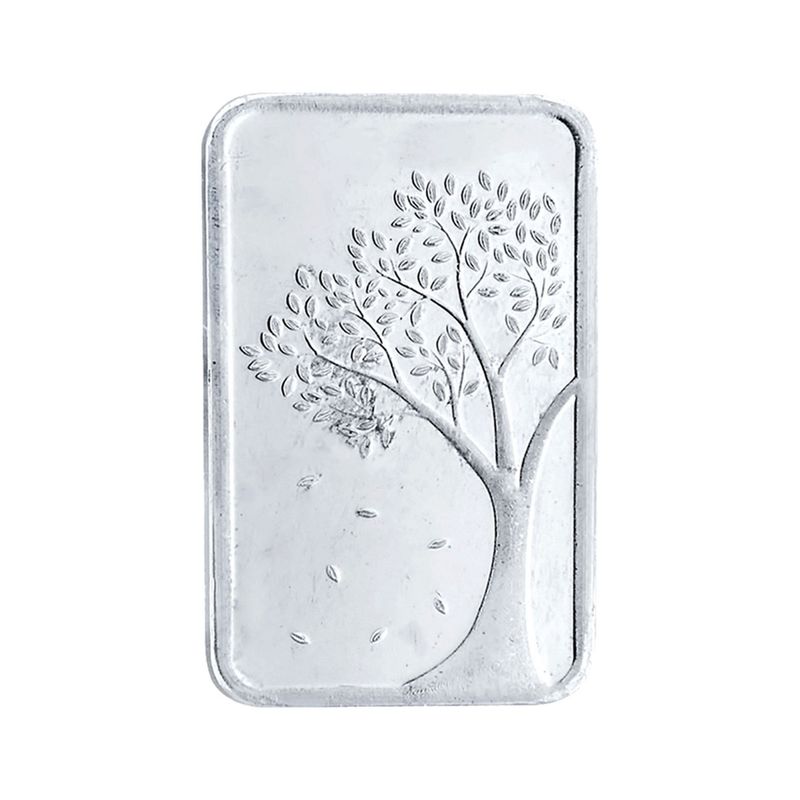 Buy Sri Jagdamba Pearls 100 Grams 99.9% Silver Bar Coin Online