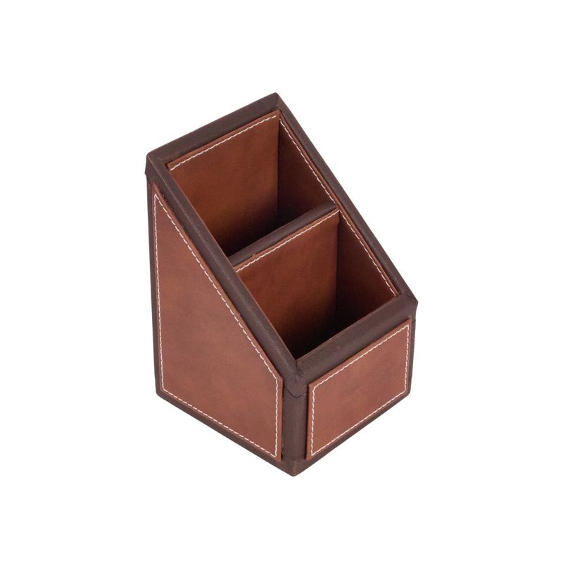 Buy Premsons Two Tone Remote Holder - Organizer - 2 Compartments - Dark ...