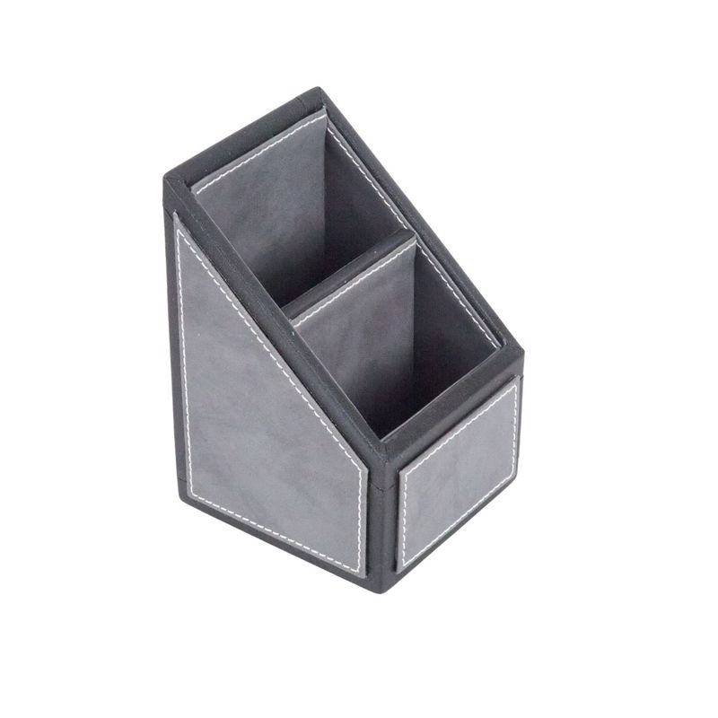 Buy Premsons Two Tone Remote Holder - Organizer - 2 Compartments - Grey ...