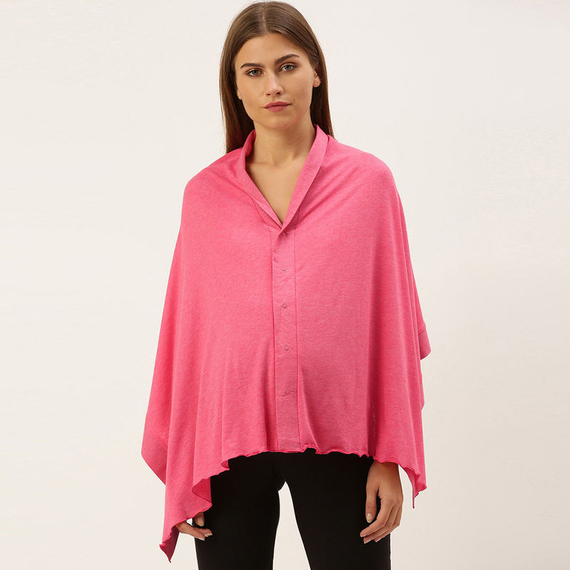 Buy Nejo Feeding/Nursing Maternity Wrapper - Pink (Free Size) Online