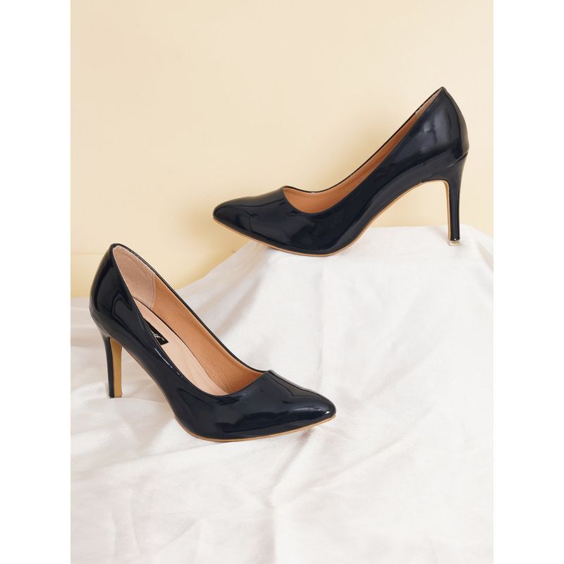 Buy Sherrif Shoes Womens Navy Blue Color Pumps Online