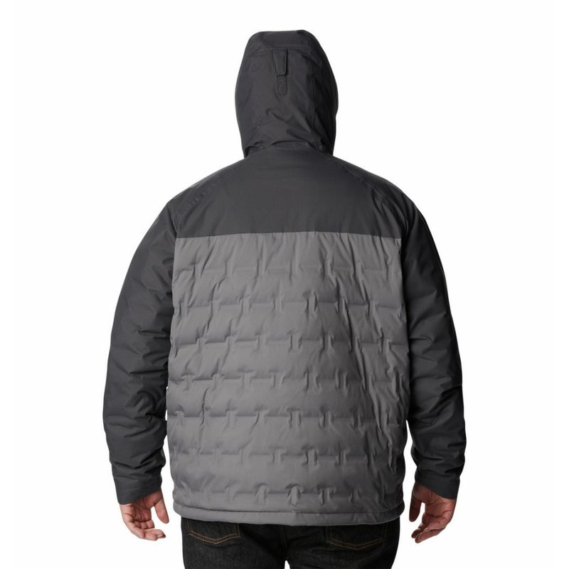 Buy Columbia Mens Grey Omni-Heat Infinity Grand Trek II Down Jacket Online