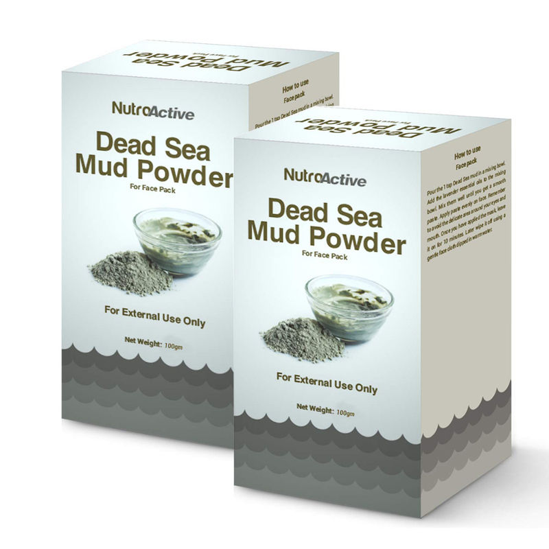 NutroActive Dead Sea Mud Powder (Pack of 2): Buy NutroActive Dead Sea ...