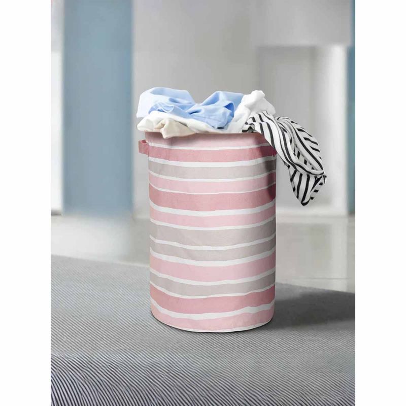 Buy Anko Laundry Basket Large 100% Cotton PP Coating Laundry Basket ...