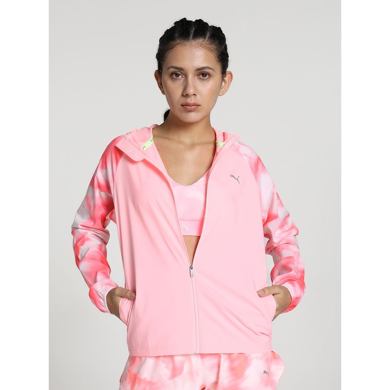 Buy Puma RUN FAVORITE Women Pink Woven Jacket Online