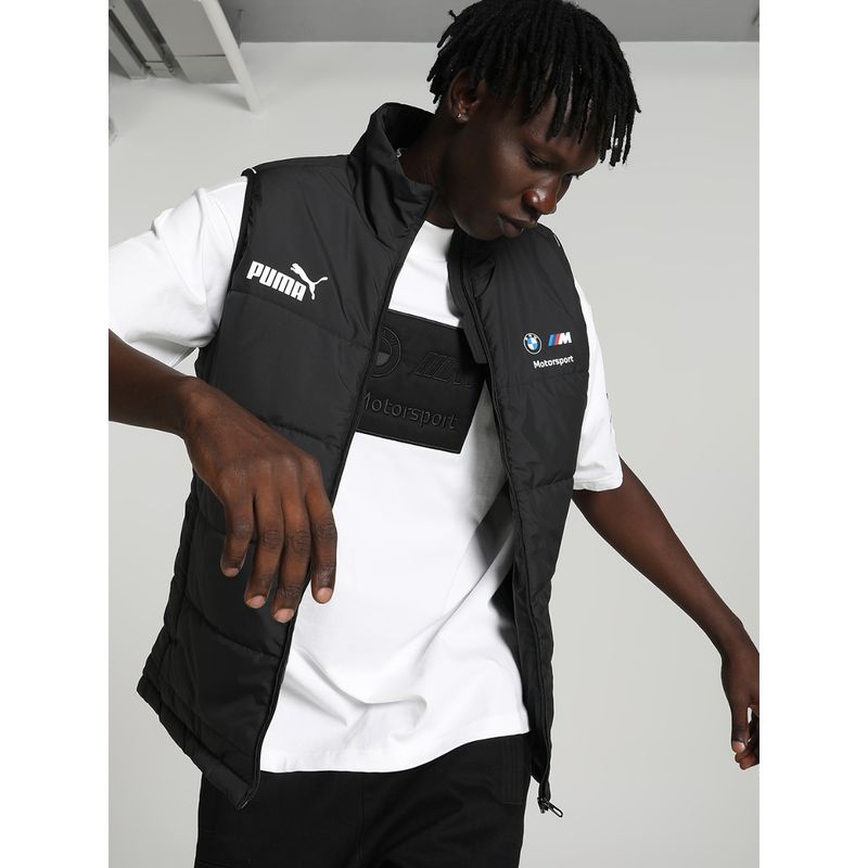 Buy Puma BMW MMS MT7 Men Black Padded Jacket Online