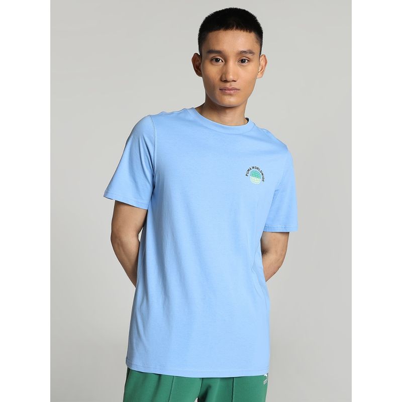Puma Worldwide Graphic Unisex Blue T-Shirt: Buy Puma Worldwide Graphic ... Puma Worldwide Graphic Unisex Blue T-Shirt: Buy Puma Worldwide Graphic ...