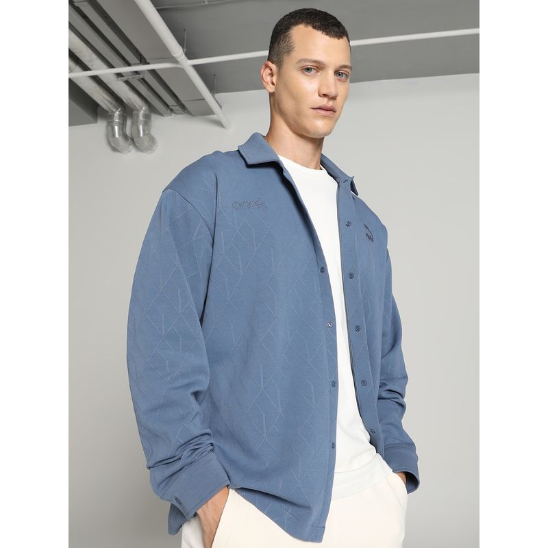 Buy Puma x ONE8 Signature Men Blue Woven Jackets Online