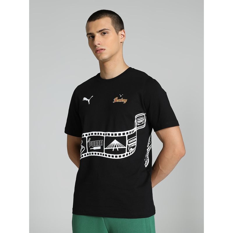 Buy Puma Mumbai City Unisex Black T-Shirt Online