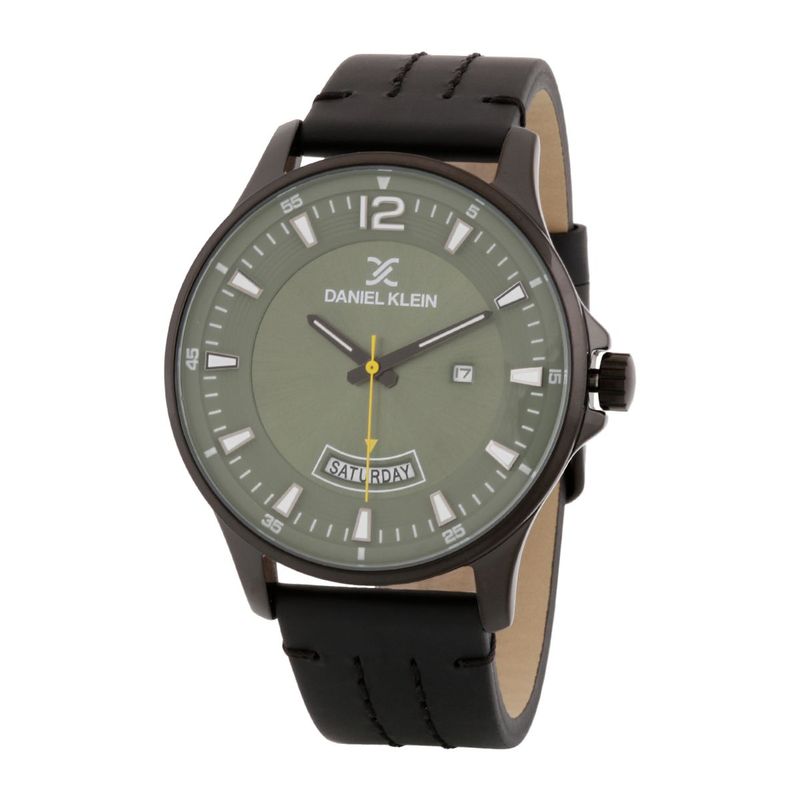 Buy Daniel Klein Green Color Watches For Men DK.1.12870-6 Online