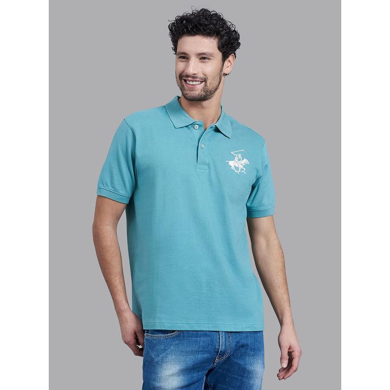 Buy Beverly Hills Polo Club Core Plaited Collar And Cuff Polo Online