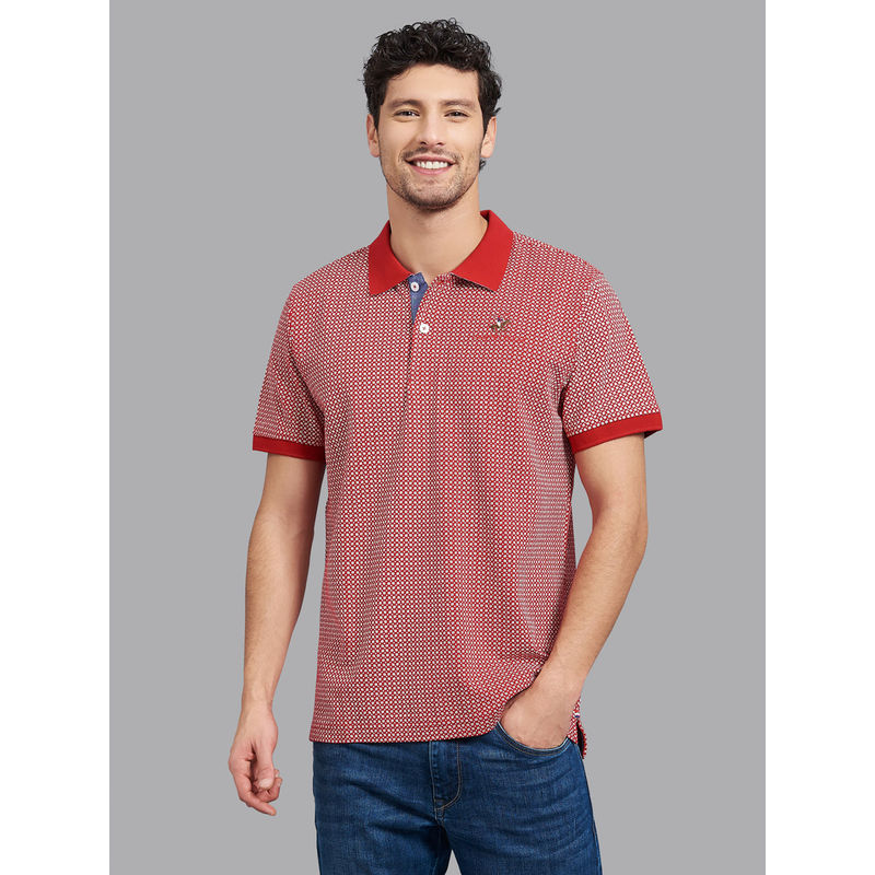 Buy Beverly Hills Polo Club Wind Blown Aop Polo T-Shirt Online