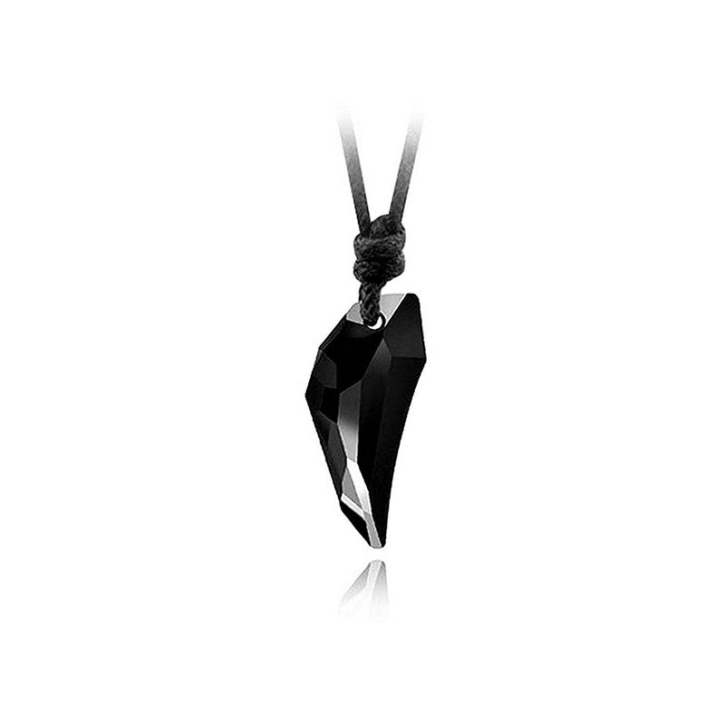 Buy Youbella Black Wolf Tooth Pendant For Women Online