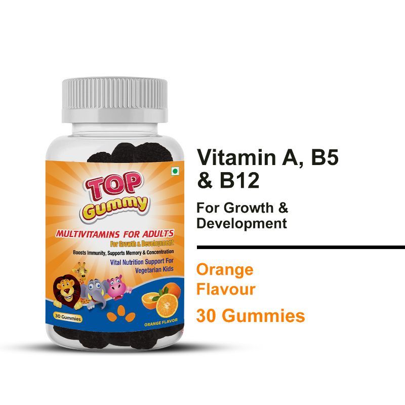 Buy Top Gummy Multivitamin For Adults With 15 Vitamins & Minerals ...