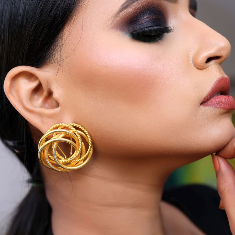 Buy Kraft Smiths Jolie Modern Earrings Online