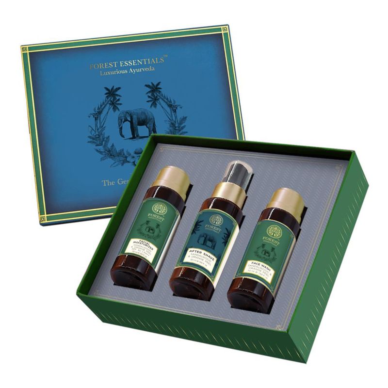 Buy Forest Essentials Skincare Gift Set for Men - Premium Skincare ...