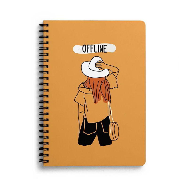 Buy DailyObjects Offline A5 Spiral Notebook Online