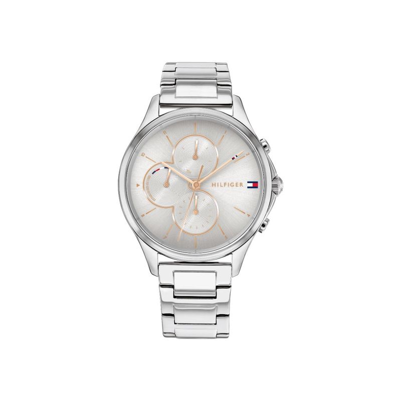 Buy Tommy Hilfiger Watches Skylar Round Analog Grey Dial Women's Watch ...